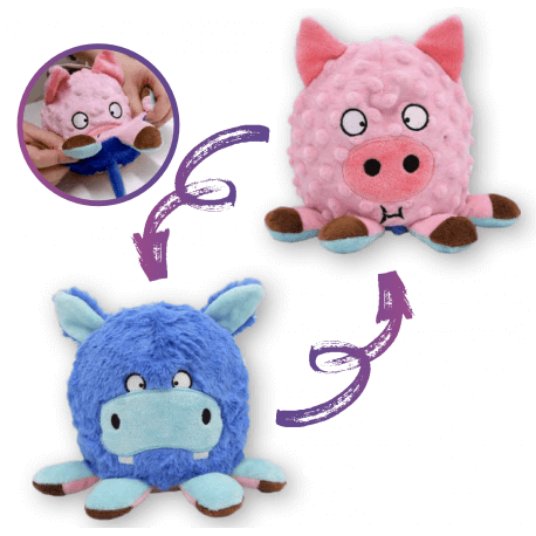 GD DOUBLE FACE PIG igrača za pse - Gimborn - Premium Pet